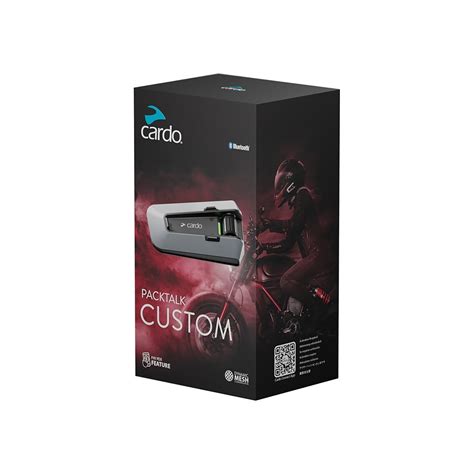 Cardo Packtalk Custom Single Intercom