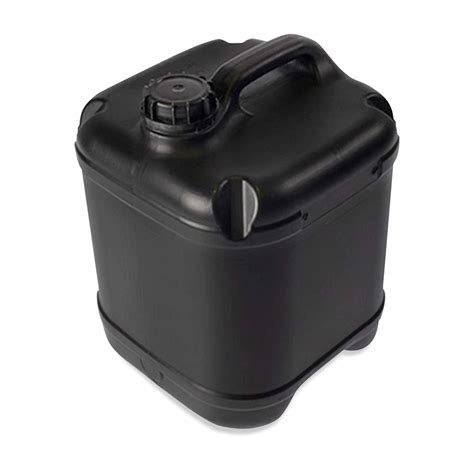 20ltr Black Plastic Dg Cube Drum 58mm T E Cap Plasdene Glass Pak Pty Ltd