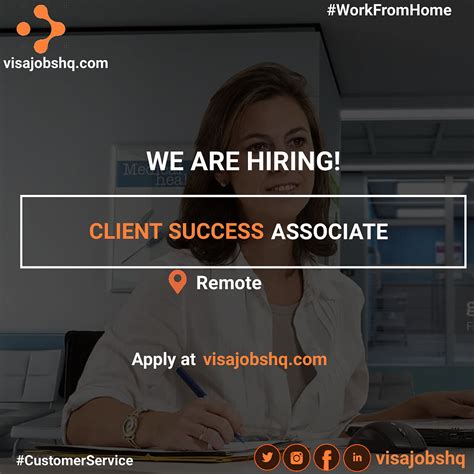 Client Success Associate Remote Work From Home