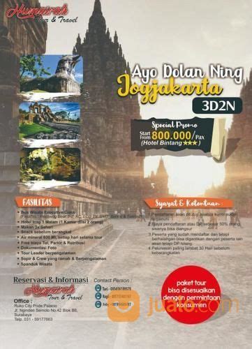 Contoh Brosur Paket Wisata Jogja 48 Koleksi Gambar