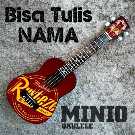 Jual Ukulele Motif Rust Eze Mcqueen Bisa Request Tulis Nama Shopee Indonesia