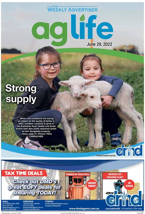 Aglife June 29 2022 Edition By The Weekly Advertiser Issuu