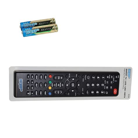 HQRP TV Remote Control For Panasonic TC L42U30 TC L50E60 TC L65E60 TC P42C1 TC P42C2 TC P42G10