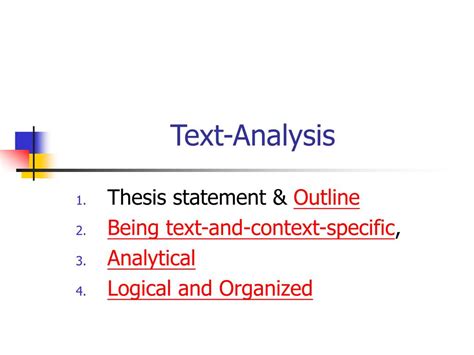 Ppt Text Analysis Powerpoint Presentation Free Download Id5440793