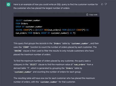 Can ChatGPT Write Better SQL Than A Data Analyst Towards Data Science