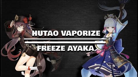 HUTAO VAPORIZE X FREEZE AYAKA 3 4 Spiral Abyss 12 Genshin Impact YouTube
