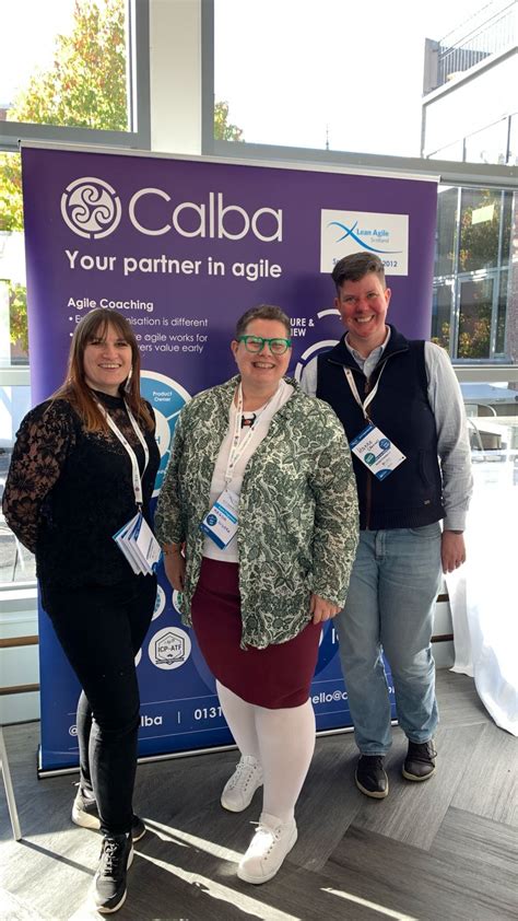 lean agile scotland on linkedin our wonderful sponsor calba hosted a