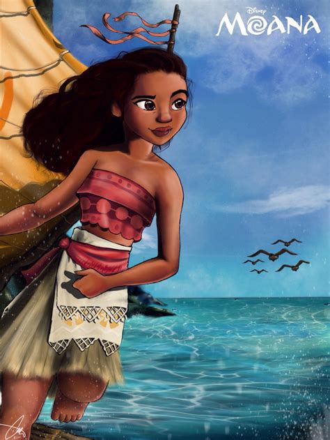 Moana By Arekusan Meka On Deviantart