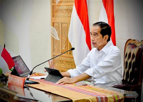 Sekretariat Kabinet Republik Indonesia Presiden Sampaikan Empat