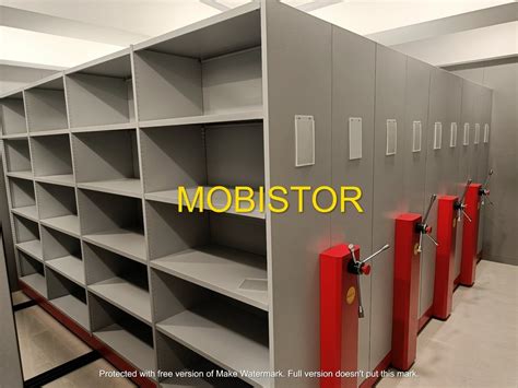 Mild Steel Modular Mobistor Compactor Shelving System For Office At