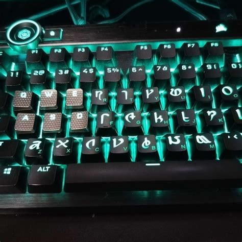 Ffxiv Keycap Set Artisan Keycaps Custom Keys For Cherry Mx Keyboard Gamer Ts Etsy