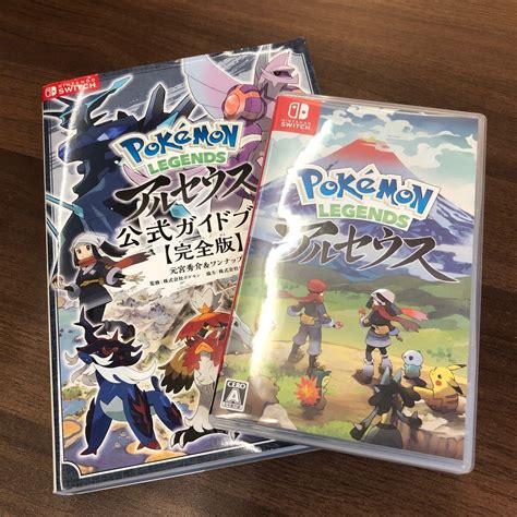 Yahooオークション 【動作品】switch Pokemon Legends アルセウス