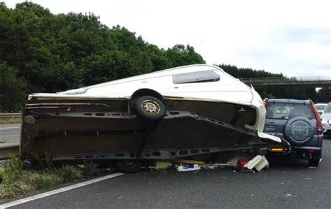 M5 Delays This Is Why There Are Long Tailbacks And 80 Minute Delays On