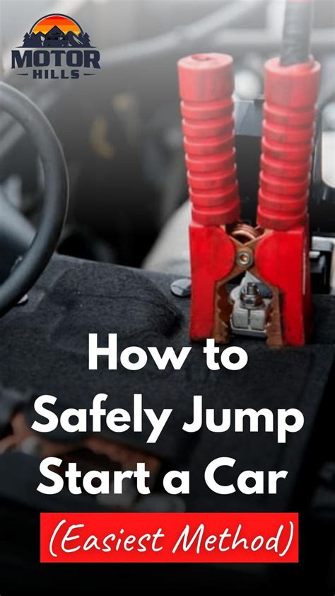 How To Safely Jump Start A Car Easiest Method