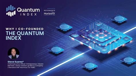Co Founding The Quantum Index A Journey To Track Quantum Progress Steve Suarez® Posted On The