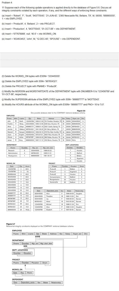 solved problem 4 11 suppose each of the following update