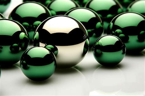 Premium Photo Luxury Golden Shiny Spheres With Float Gradient Background Abstract Geometric 3d