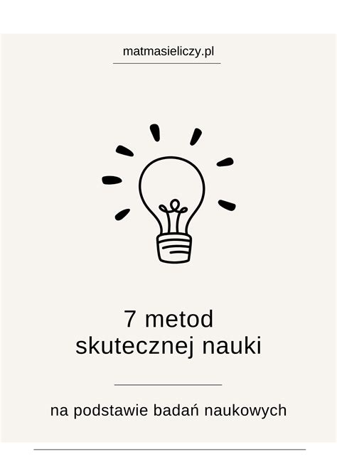 Ebook Metod Skutecznej Nauki Kursy Online Z Matematyki