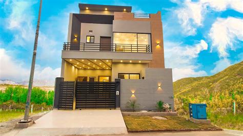 5 Marla Brand New Modern House For Sale With Modern Interior Design