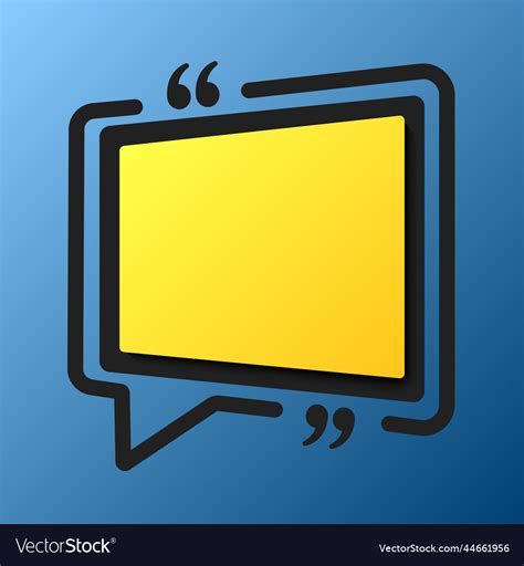 Quote Frame Blank Text Boxes Background Royalty Free Vector