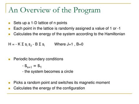 Ppt Ising Model Powerpoint Presentation Free Download Id4250475