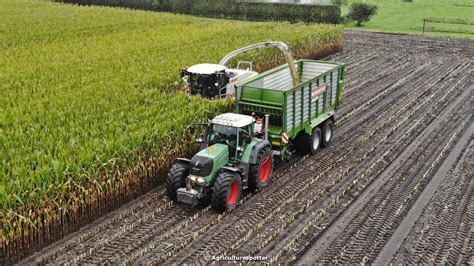CLAAS Loonbedrijf Van Geresteijn B V Uit Kootwijkerbroek Aan Het Mais Hakselen Trekkerweb