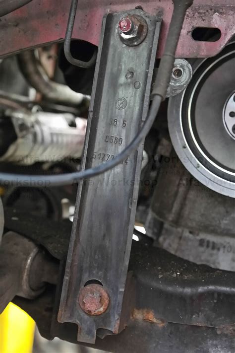 Removing The Front Sub Frame From An Alfa 159 Brera 4x2