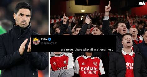Never There When It Matters Most Perennial Bottle Merchants Fans Blast Arsenal Duo For