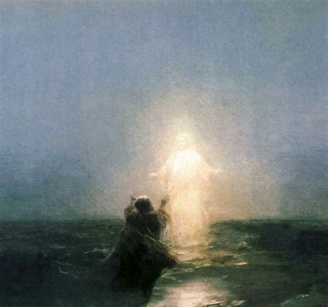Jesus Walks On Water Art Print By Ivan Konstantinovich Aivazovsky Artofit