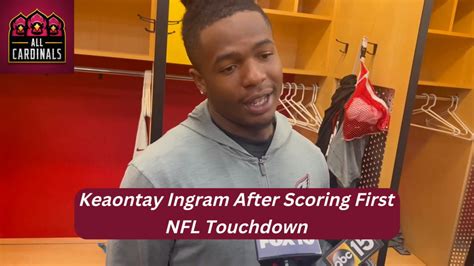 Arizona Cardinals Rb Keaontay Ingram Elated After Scoring First Nfl Td