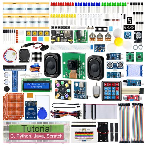 Freenove Stem Kit Complete Starter Kit For Raspberry Pi Raspberry Pi And Raspberry Pi Price
