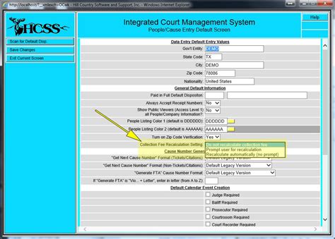 Recalculate Collections Vendor Fees