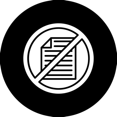 Paperless Vector Icon Style 22625632 Vector Art At Vecteezy