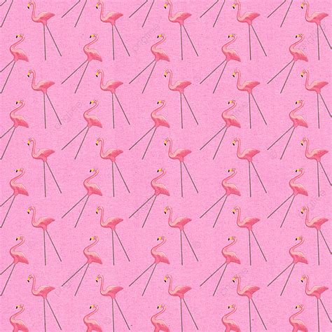 핑크 플라밍고 일러스트 반복 패턴 그는 귀엽다 복고 Png 일러스트 및 Psd 이미지 무료 다운로드 Pngtree