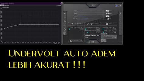 Cara Undervolt VGA Nvidia Cara Kedua How To Undervolt Nvidia GPU