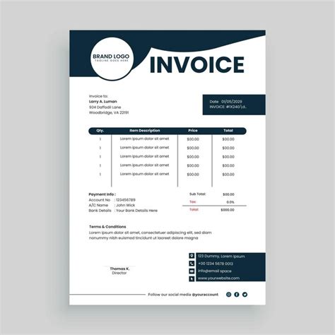 Page 4 Invoice Templete Images Free Download On Freepik