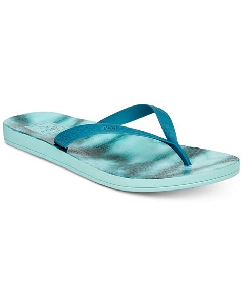 Reef Escape Lux Tie Dye Flip Flop Sandals Macys