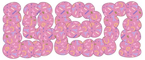 Abstract Intestines Shape With Microbiota Ornate Pattern Healthy Guts