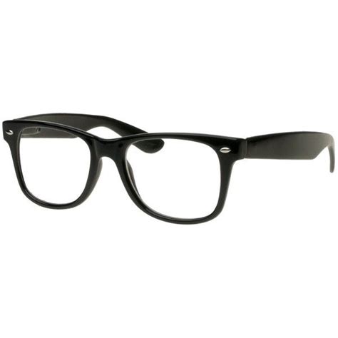 Vintage Retro Clear Lens Nerd Sunglasses