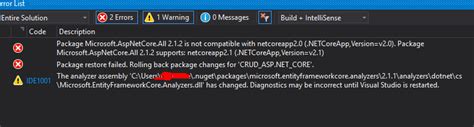 C Aspnet Core Create A View Get Error Stack Overflow