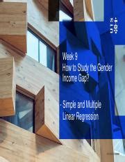 Understanding Simple And Multiple Linear Regression Models Course Hero