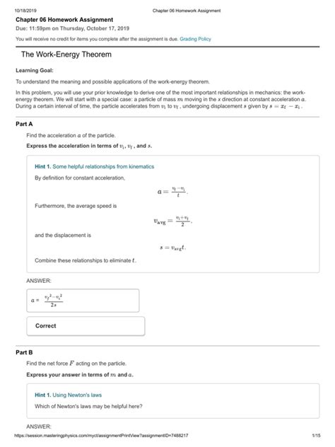 chapter 06 homework assignment pdf rotation around a fixed axis force
