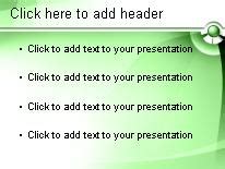 Flow Green Abstract Powerpoint Template Presentationpro