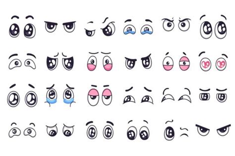 Eyes Comic Graphic By Winwinartlab · Creative Fabrica