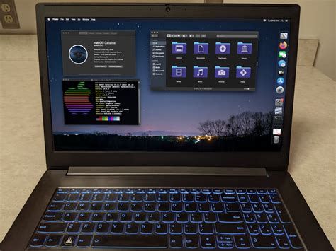 Catalina on a Lenovo 81LL IdeaPad L340-17IRH Gaming... 99.9% there. : r ...