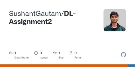 GitHub SushantGautam DL Assignment2