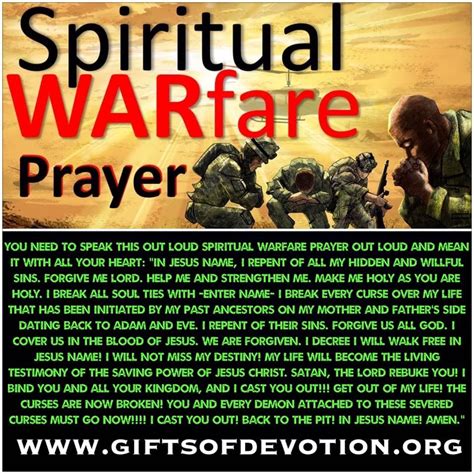 Spiritual Warfare Prayer 💚🙏 ️ Deliverance Prayers Prayers Spiritual