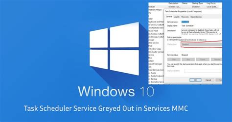 How To Fix Task Scheduler Service Greyed Out In Service Mmc