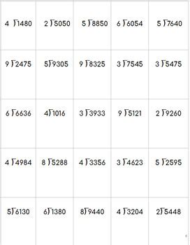 Math Computation Progress Monitoring Probes Division TPT