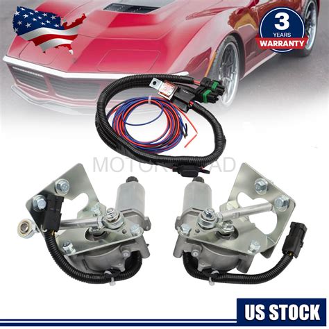 Electric Headlight Conversion Kit Upgrade For Chevrolet Corvette C3